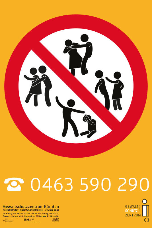 Infomaterial - Gewaltschutzzentren Kärnten